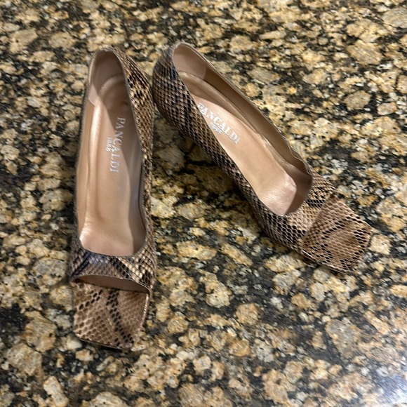 Pancaldi | Shoes | Snake Skin Pancaldi Heels 7aa | Poshmark